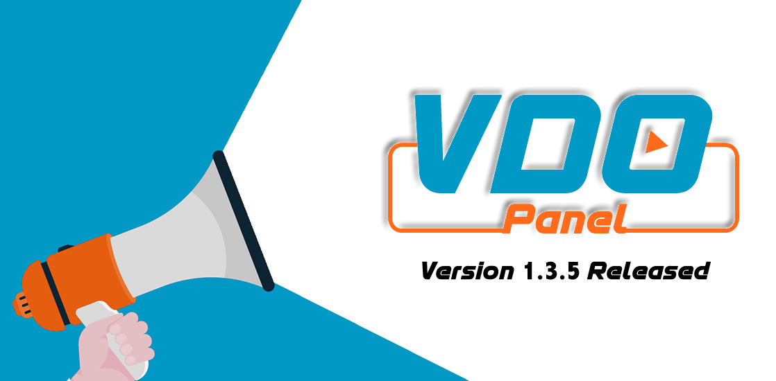 VDO Panel Version 1.3.5 Released